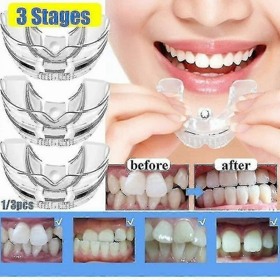 HailiCare Dental Braces Kit Three-Stage Orthodontic Teeth Trainer for ...