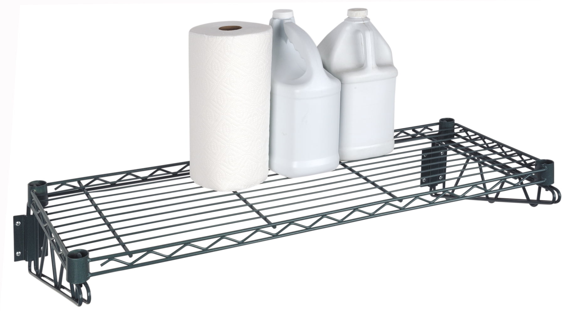 18" Deep x 24" Wide x 7" High Fixed Freezer Wall Mount Shelving Kit ...