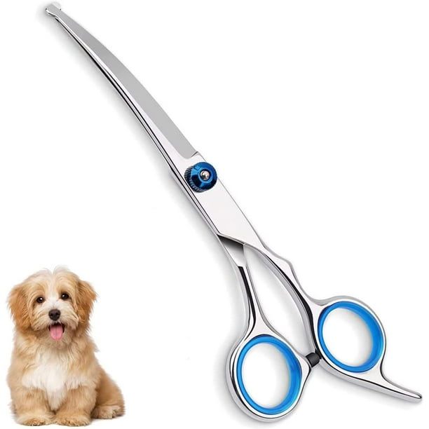 GHSDFBB Cat Dog Grooming Scissors Pet Grooming Scissors Set with Safety ...