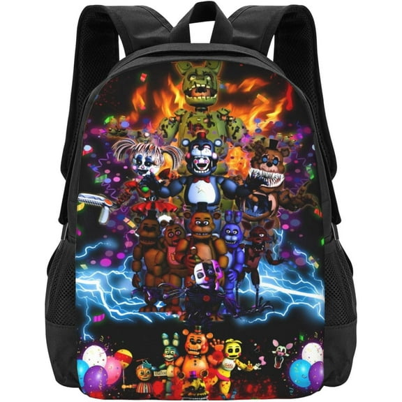 Five Nights At Freddy's Bookbag: FNAF Characters Chica, Foxy, Bonnie ...