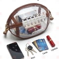 2026 New Stadium Approved Clear PVC Crossbody Bag Ideal For Concerts ...