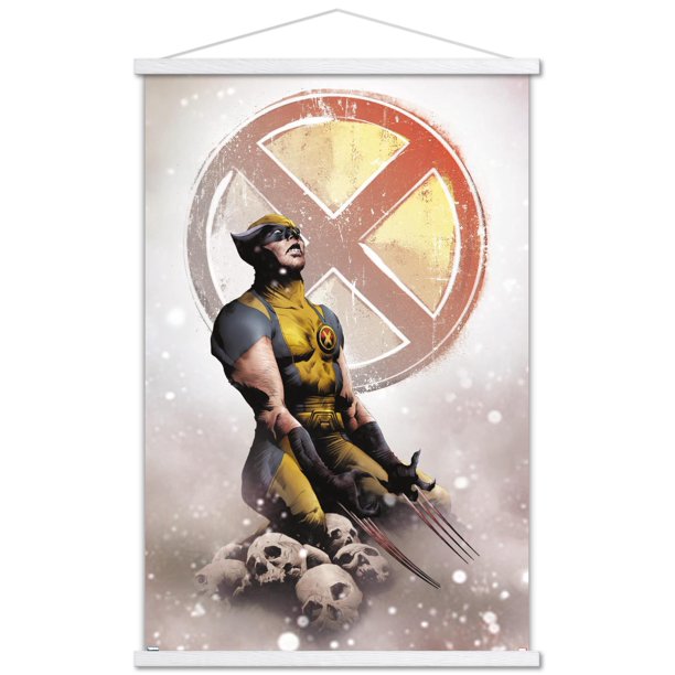 Marvel Comics - Wolverine - Wolverine #14 Wall Poster with Wooden ...