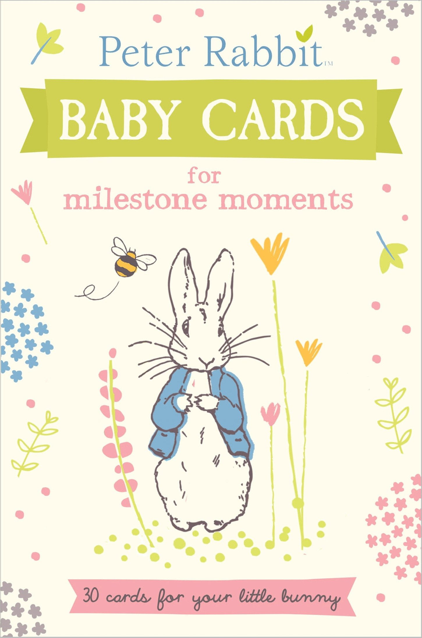 Peter Rabbit Baby Cards : For Milestone Moments - Walmart.com