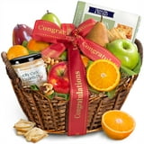 Free Shipping! Golden State Fruit Congratulations Cheese, Nuts & Fresh ...