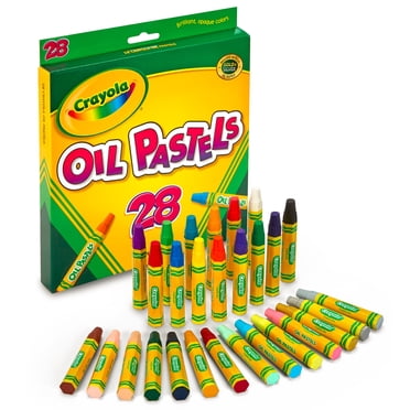 Crayola Portfolio Series Water-Soluble Oil Pastels, 12-Color Set ...