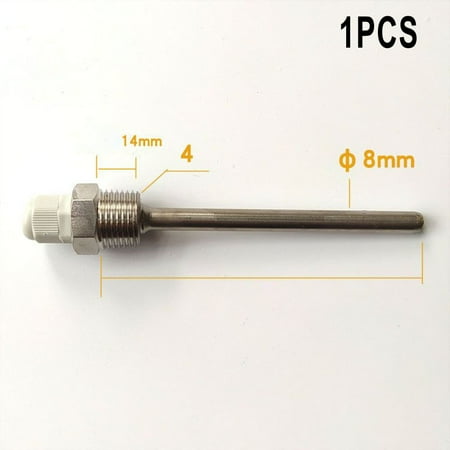 MYG Stainless Steel Probe Temperature Sensor Shell 1/2\" Water Tank ...