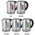 Kalorik JK 40770 SS Led Water Kettle, Stainless Steel, 57-Ounce ...