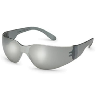 ANSI Z87.1 Warp Around Mens Shatterproof Safety Glasses U6 L3 Mirror ...