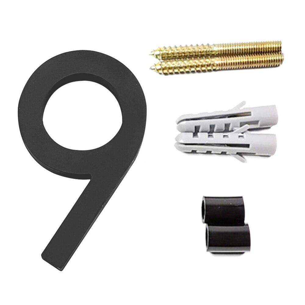 Abcelit Floating House Number Modern House Numbers- Zinc Alloy Home ...