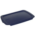 Pyrex Blue BPA-Free Plastic Replacement Lid C-233-PC, Non-Porous ...