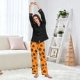 Dailycode Women's Pajama Pants Wide Leg Lounge Pj Bottoms With Pockets ...