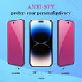 2 Pack Compatible with iPhone 11/iPhone XR Privacy Screen Protector ...