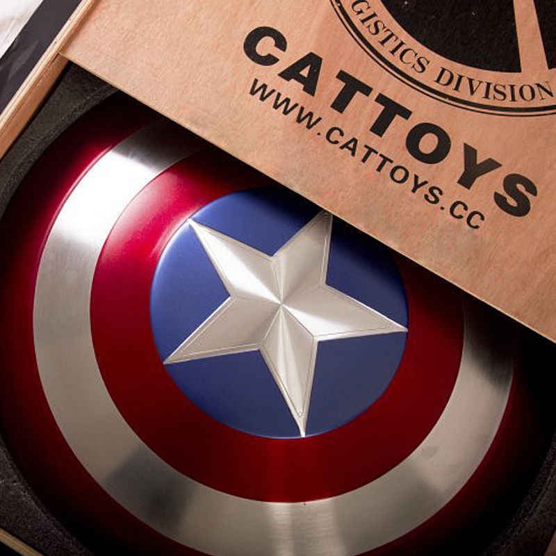 Click here for Cattoys 1:1 Captain America Shield Alloy Metal Ver... prices