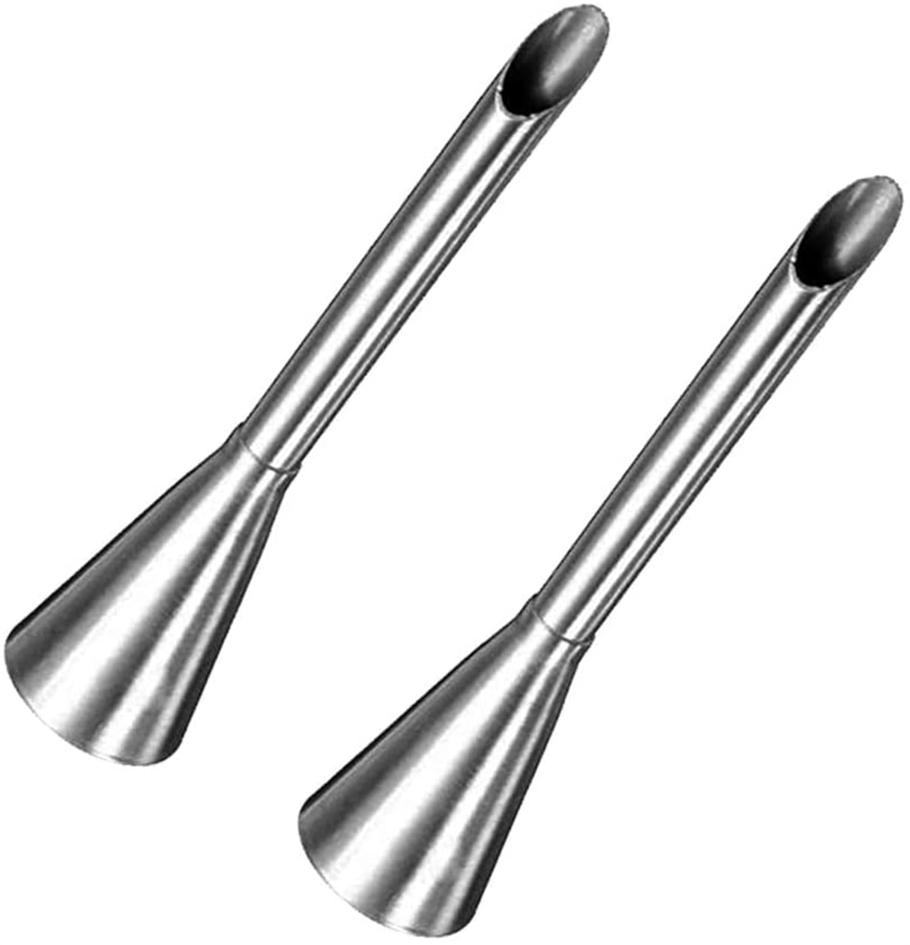 2 PCS Icing Piping Nozzles, Practical Stainless Steel Cream Beak Cake ...