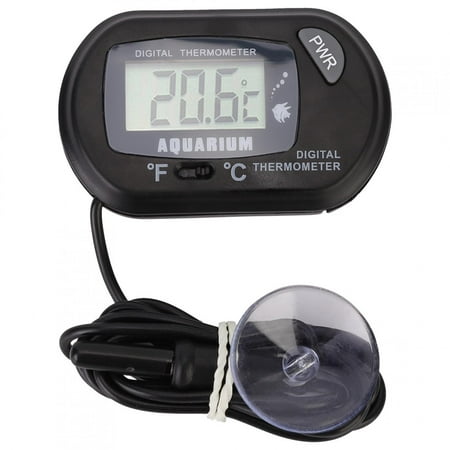 ANGGREK Fish Tank Water Thermometer, Digital Thermometer, Aquarium ...