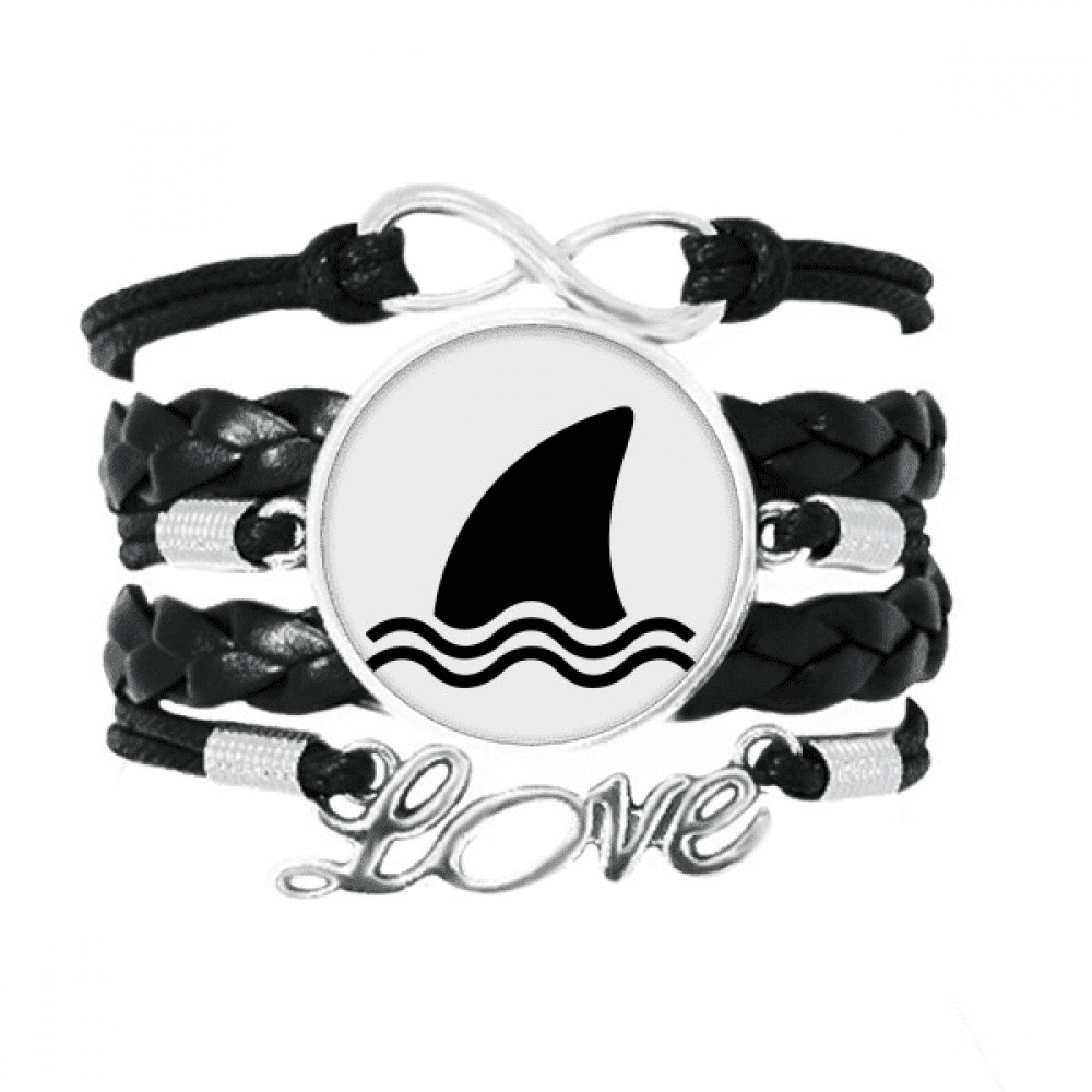 Shark Dorsal Fin Terror Art Deco Fashion Bracelet Love Accessory ...