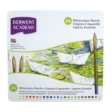 Derwent Watercolor Pencil 24-Color Set - Walmart.com