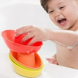 Nuby Stacking Bath Boats, 5 Pack - Walmart.com