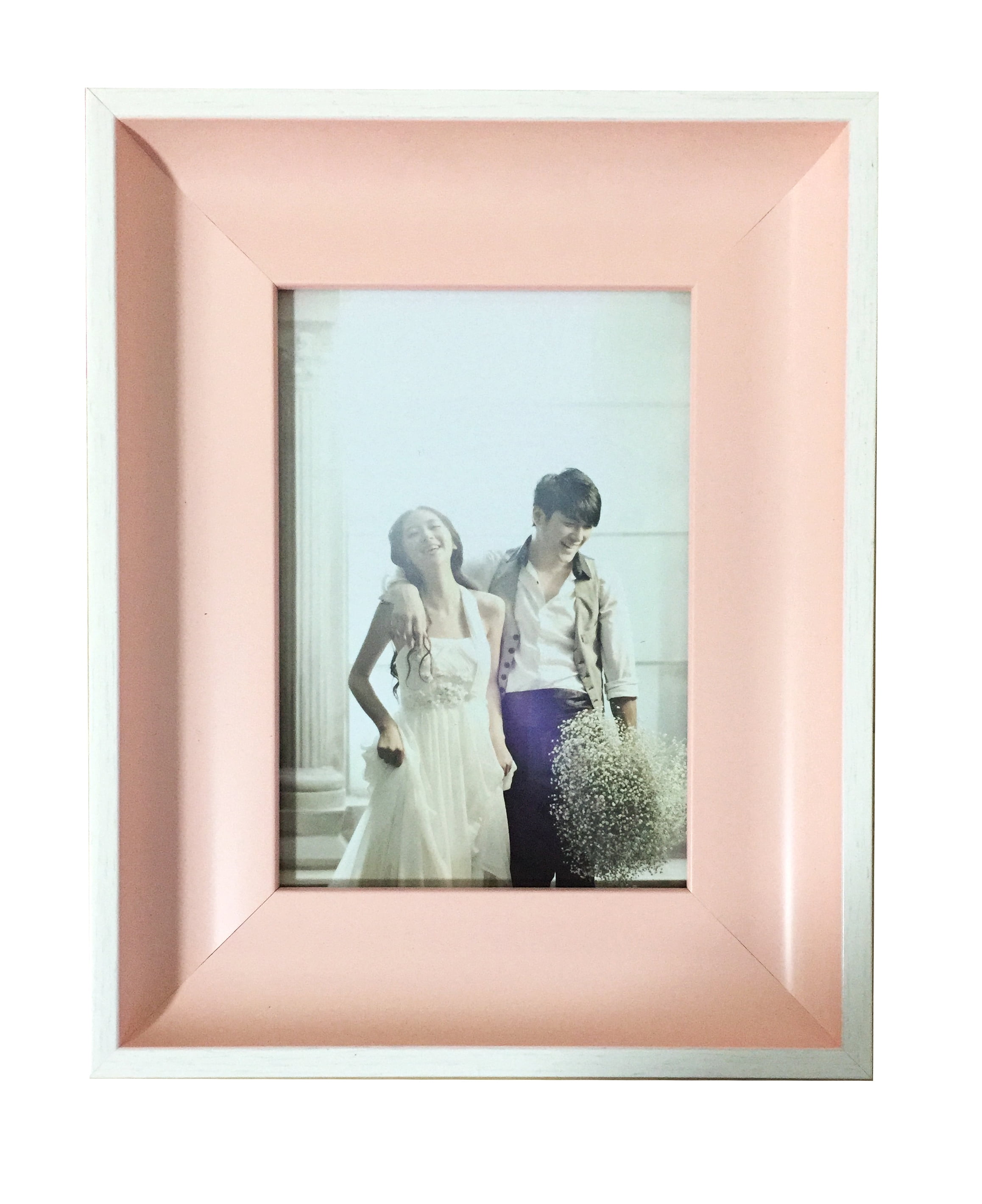 Lilian Light Pink Display 4x6 Desk Photo Frame - Walmart.com