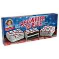 Little Debbie Pre-Priced Red, White & Blue Chocolate Snack Cakes, Box ...