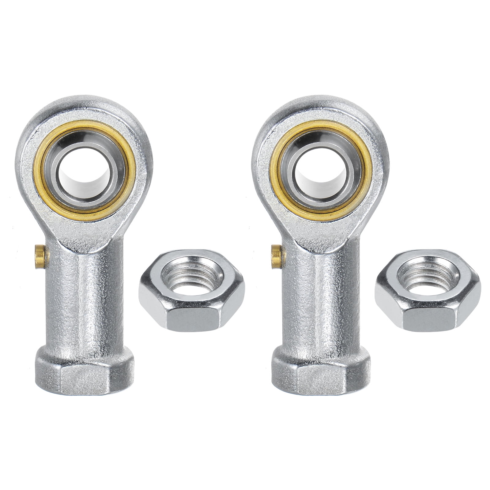 Uxcell 2-Pack PHS8 Rodamiento de extremo de varilla, M8*1.25 Rosca derecha Rosca femenina de ...