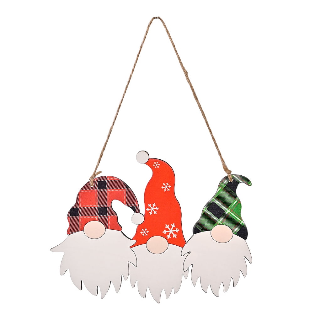Click here for Tredstone Christmas Gnome Hanging Decoration Doorp... prices