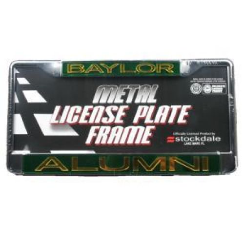 Baylor Bears Metal Alumni Inlaid Acrylic License Plate Frame - Walmart.com