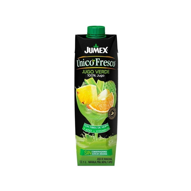 Pack de 12 Jugo Jumex Unico Fresco Jugo Verde 1 L Jumex Verde | Bodega ...