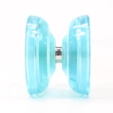 C3yoyodesign Action Yo-Yo - Plastic Fingerspin YoYo (Translucent Blue ...