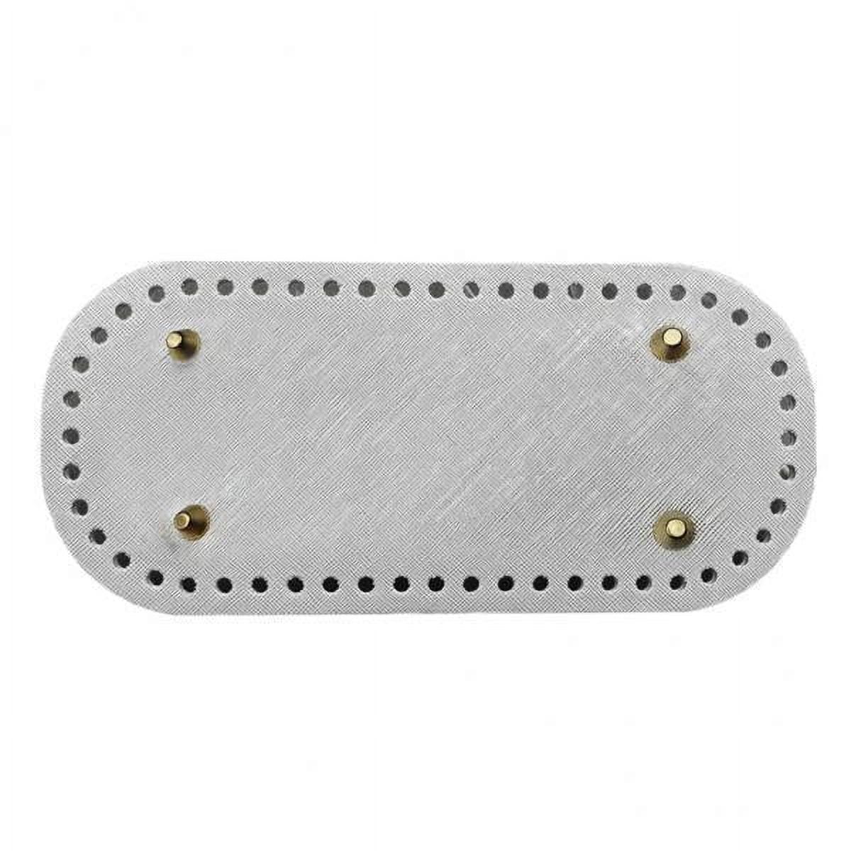 2x Crochet DIY Bolsos de Hombro jinwen parte inferior almohadilla de PU ...