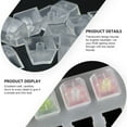 10pcs Clear Keycaps for Mechanical Keyboards Blank Design for ...