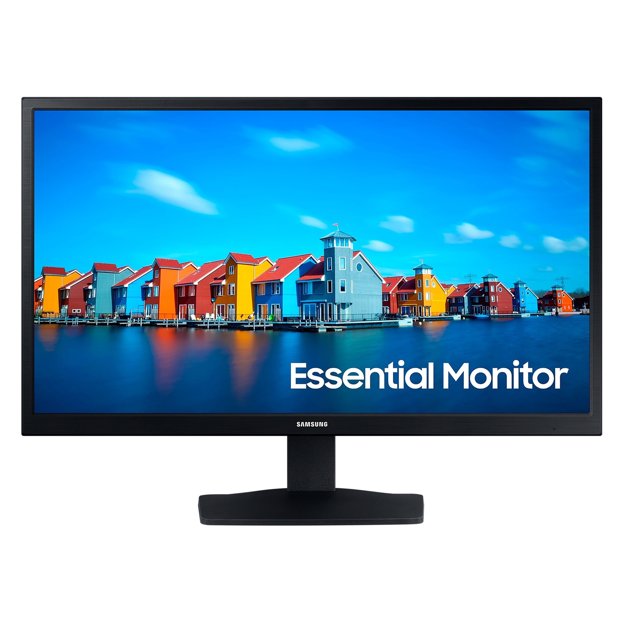 MONITOR PLANO LED Samsung 19" HD 1366 X 768 5MS VGA HDMI 60HZ NEGRO ...