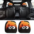 Car Headrest Covers Mystery Portrait Print Highly Elastic for Dust ...
