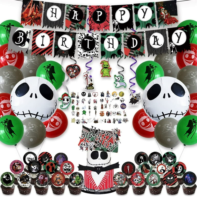 Nightmare Before Christmas Happy Birthday