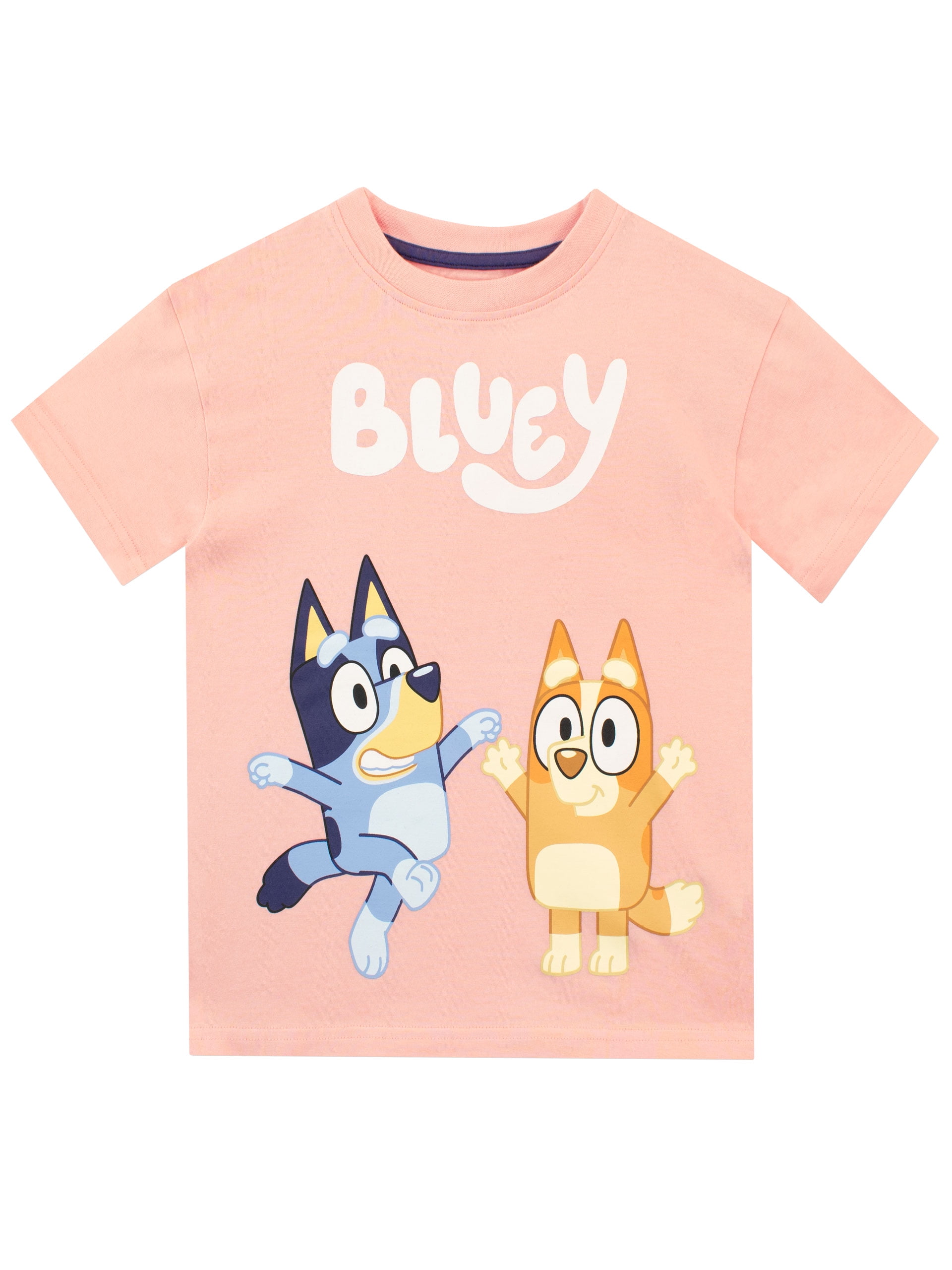 Bluey Girls T-Shirt Pink Sizes 2T-6 - Walmart.com