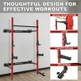 TARESNESS Folding Wall Mounted Weight Rack - Walmart.com