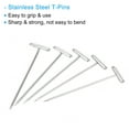 Uxcell T Pins, 1.5 Inch, 2 Inch Straight T Pins for Home, Office ...