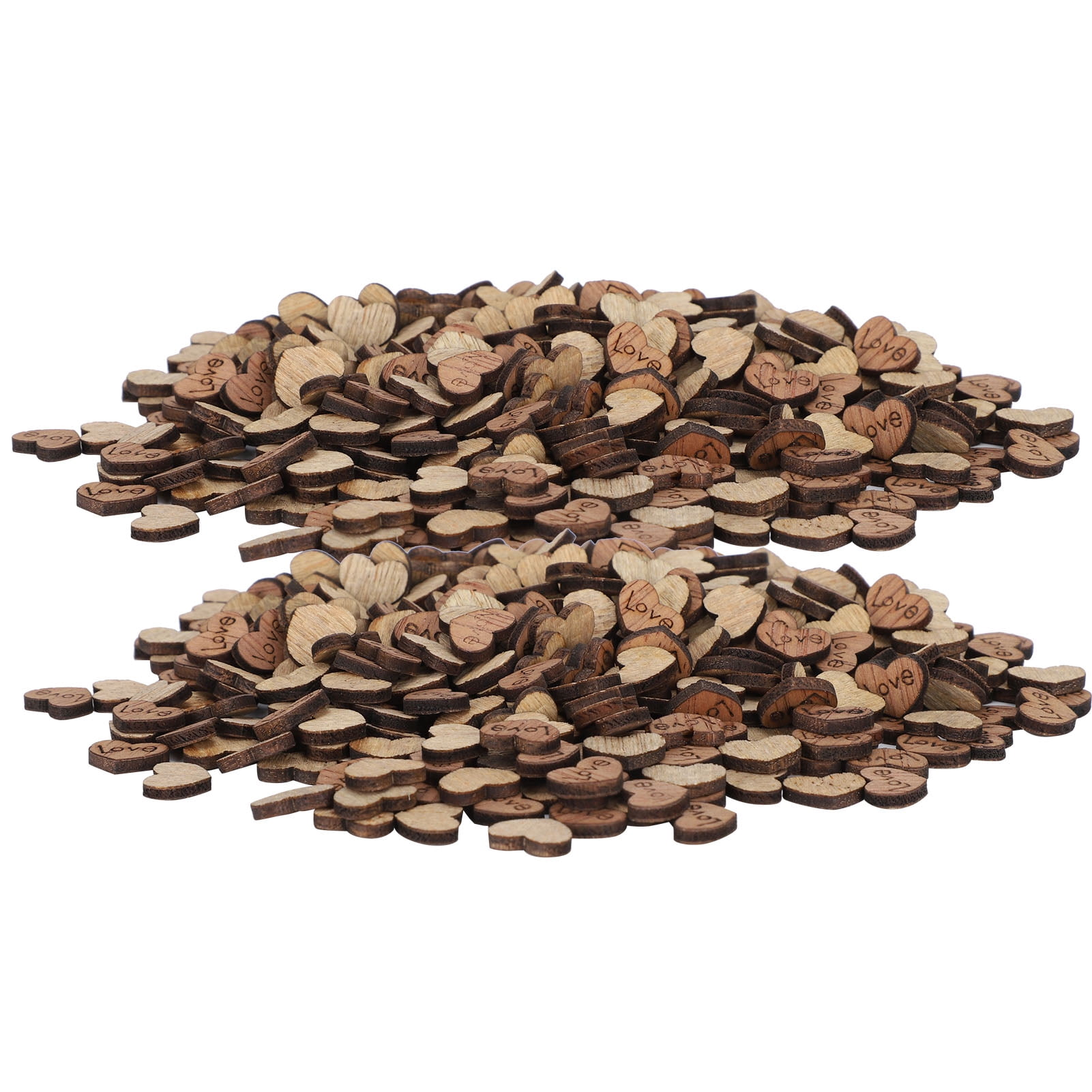 Click here for Ylshrf Wooden Confetti  Wooden Heart Decoration  C... prices