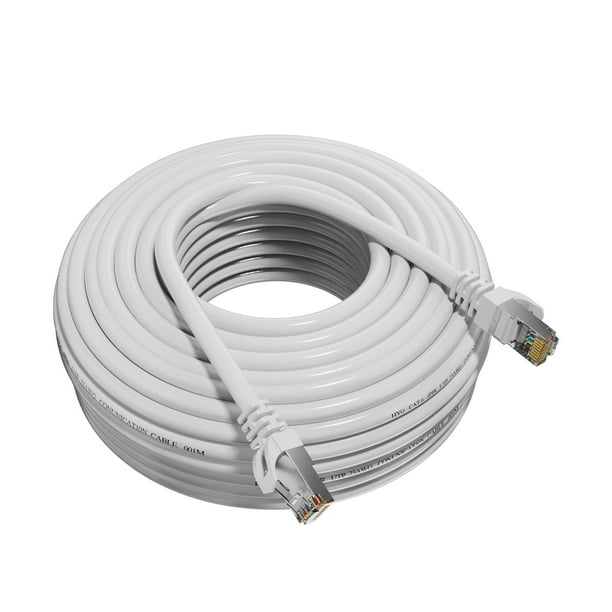 Cable Ethernet Gigabit Cable de red Cat6 Cable de red de cobre puro de ocho núcleos sin blindaje ...
