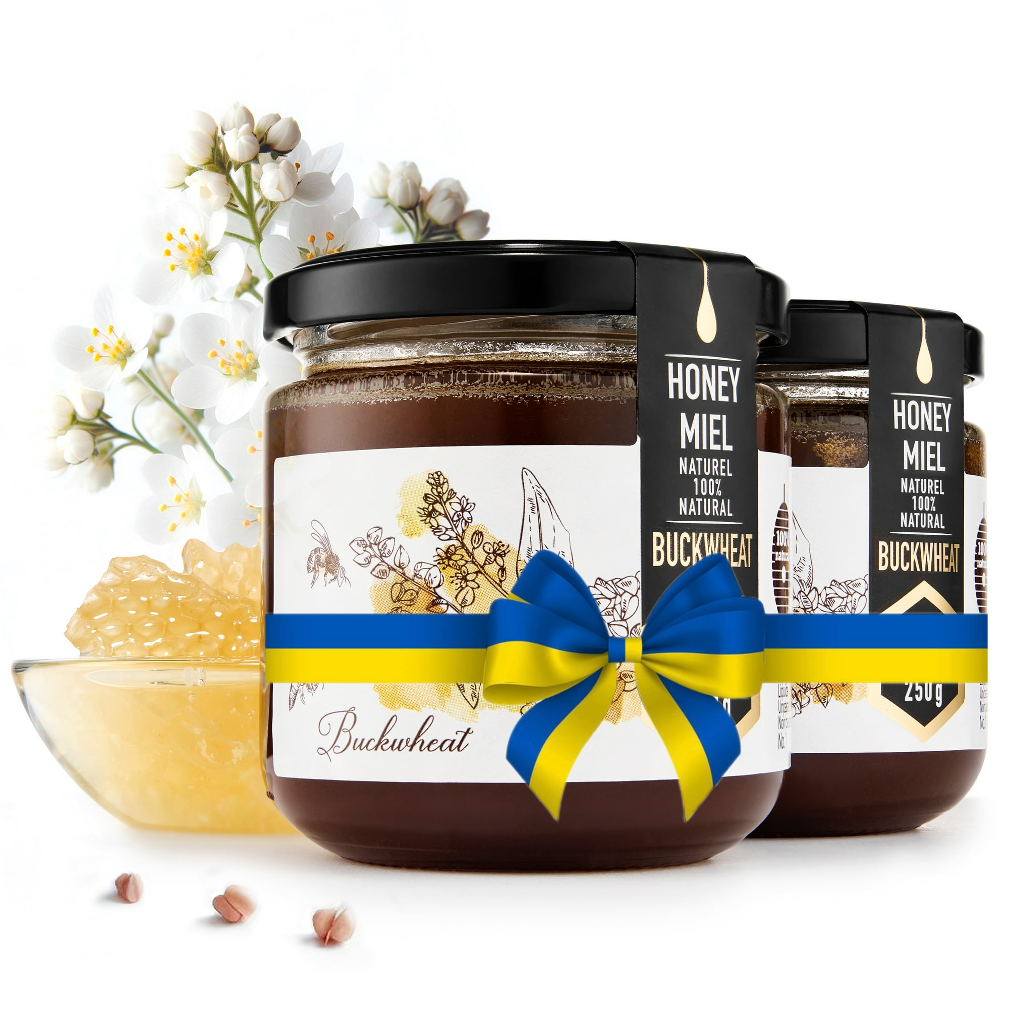 Click here for 2 Jars Of Honigma Buckwheat Honey Exquisite Taste... prices