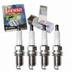 4 pc DENSO Platinum TT Spark Plugs compatible with Toyota Camry 2.2L 2 ...