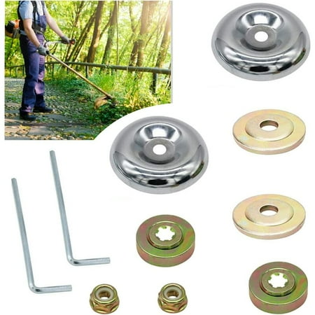 Universal Brush Cutter Nut Attachment Kit Brush Cutter Accessories Lawn ...