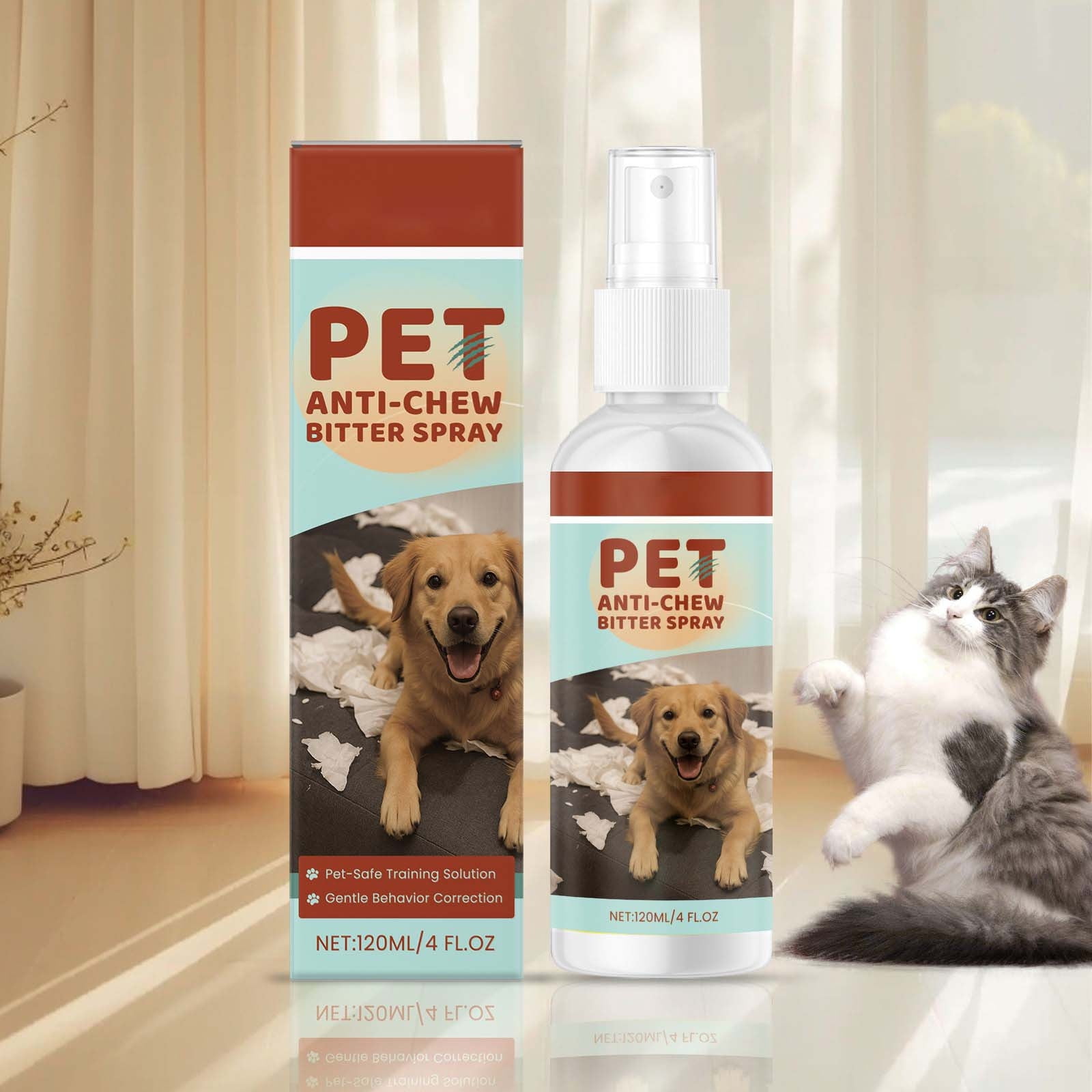 Spray para Perros Que No Muerden Spray para Perros Que No Rascan 120 Ml ...