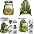 4-Piece Street Art Backpack Bundle - 17" Large Capacity Backpack with ...