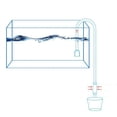 Aquarium Water Changer And Gravel Cleaner Semi-automatic Sand Washer ...