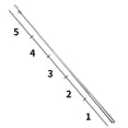 Multiple Angled Retrieval Tool Retractable 5 Section Poles Stainless ...