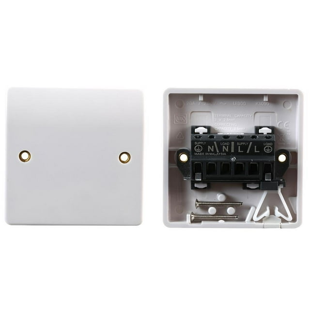 MK - Logic Plus 20A Flex Outlet Plate, White - Walmart.com