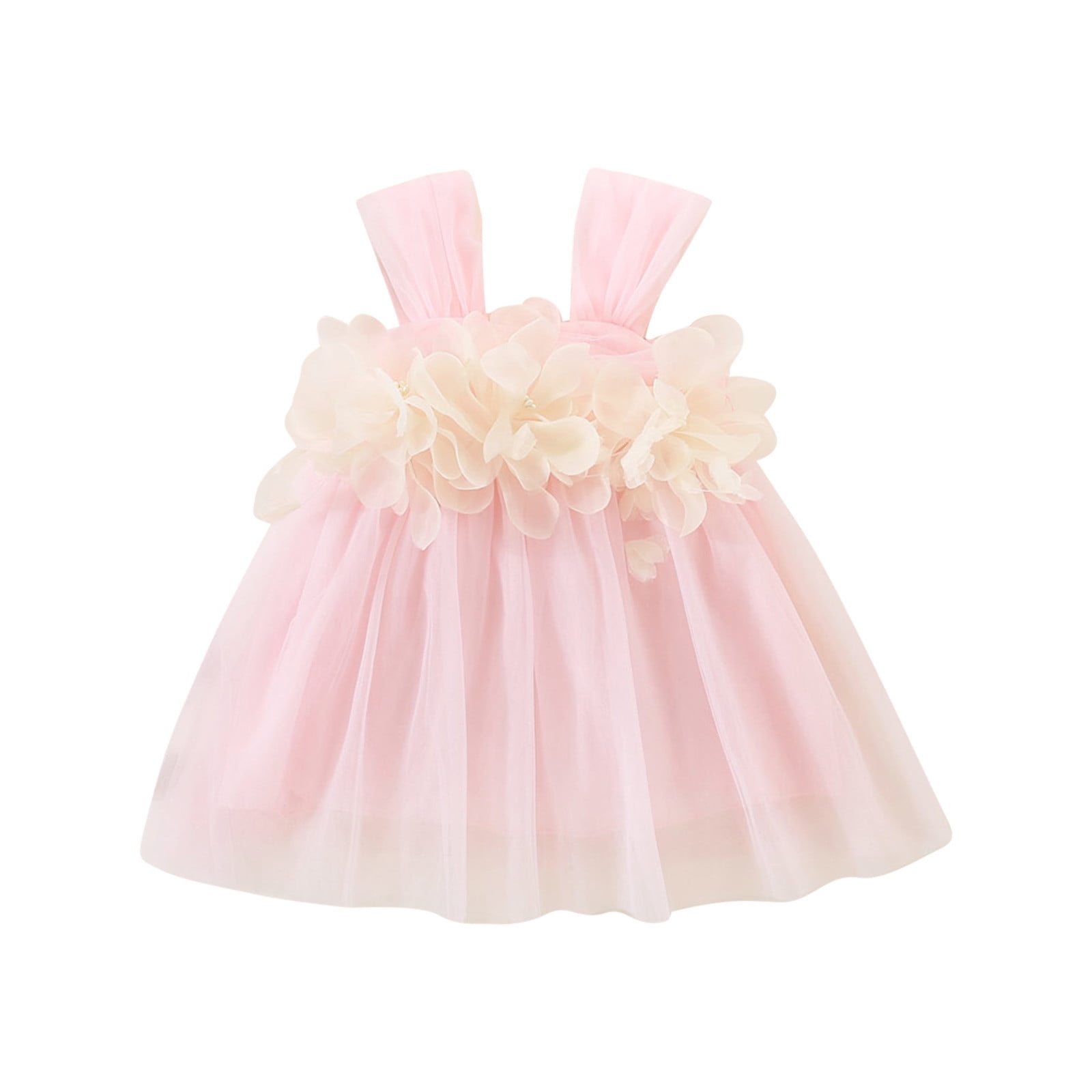 Click here for Vdgthytj Summer Toddler Girl Tulle Dresses Baby Cu... prices
