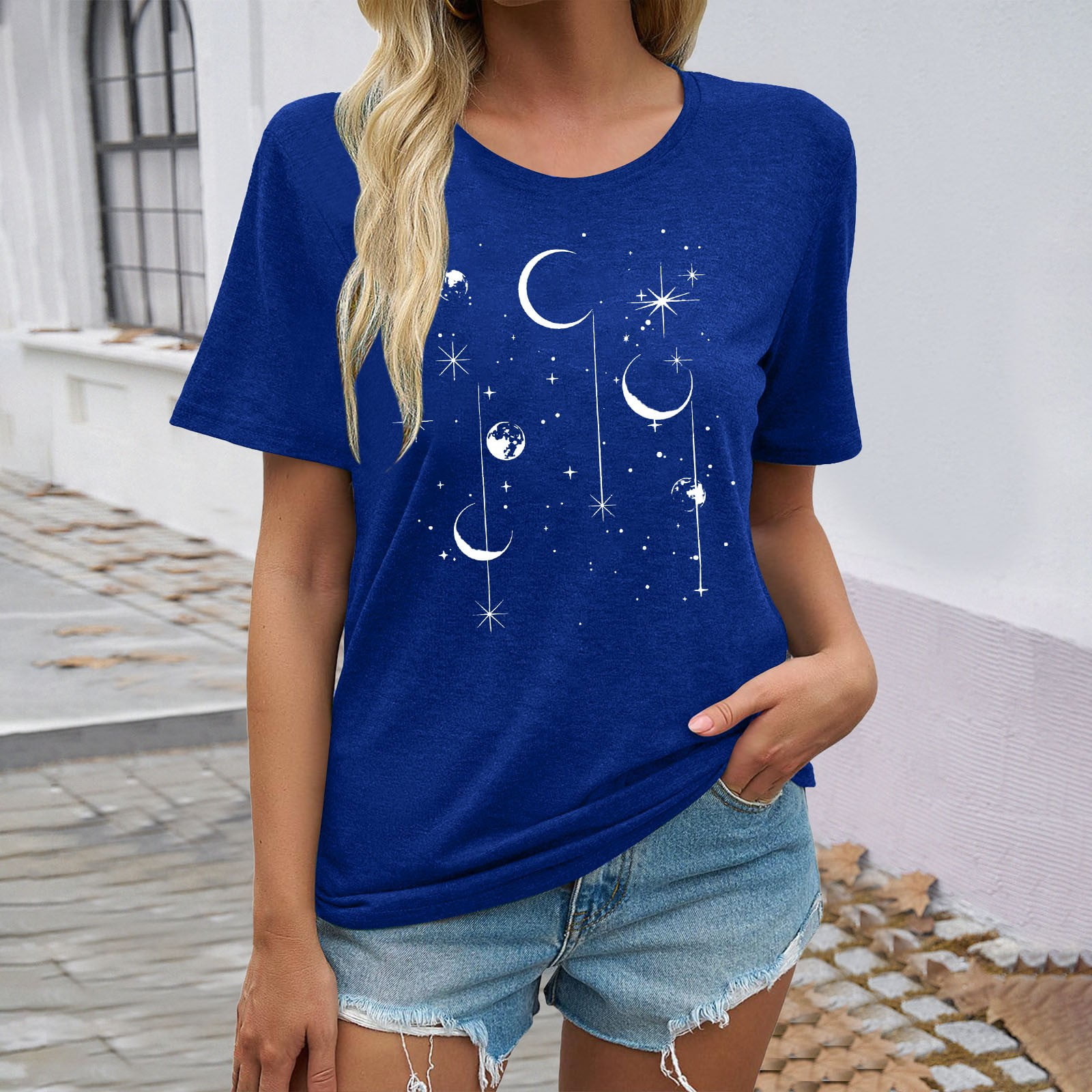 Click here for Hhsclothinggg Stylish Womens T-Shirts Casual Short... prices