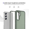for Samsung Galaxy S24 Case: Dual Layer Protective Heavy Duty Cell ...